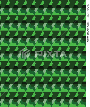 Seamless colorful geometric polygons patterns - Stock Illustration ...