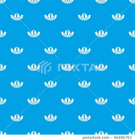 Tattoo studio pattern vector seamless blue-插圖素材 [46896763] - PIXTA圖庫