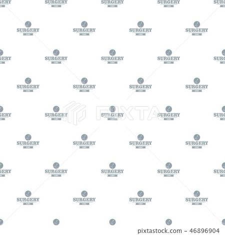 Surgery clinic pattern vector seamless - Stock Illustration [46896904 ...