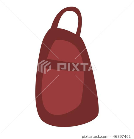 Red backpack icon, isometric style - Stock Illustration [46897461] - PIXTA