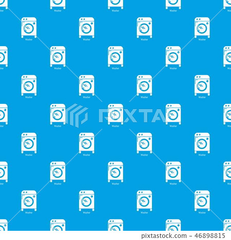 Washer pattern vector seamless blue-插圖素材 [46898815] - PIXTA圖庫