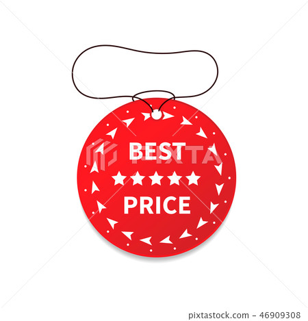 Round sale price label on white - Stock Illustration [46909308] - PIXTA
