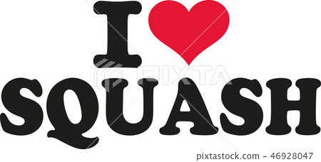 I love squash - Stock Illustration [46928047] - PIXTA