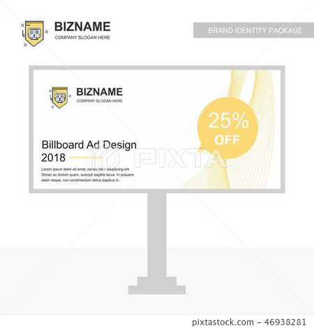 Company bill board creative vector - Stock Illustration [46938281] - PIXTA