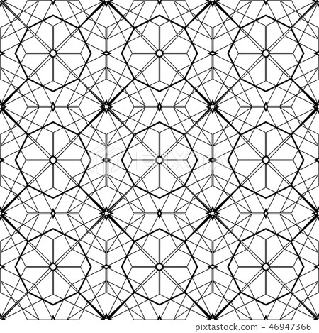 The abstract infinite intertwining pattern. - Stock Illustration ...