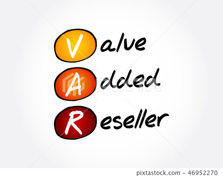 VAR - Value Added Reseller acronym - Stock Illustration [46952270] - PIXTA