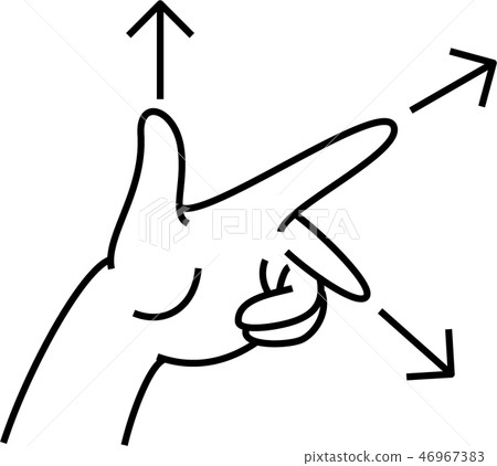 Fleming left hand law - Stock Illustration [46967383] - PIXTA