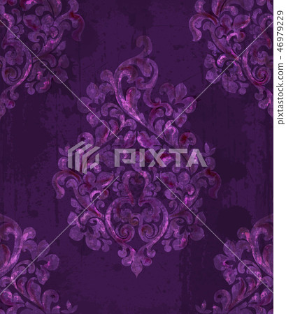 Vintage baroque pattern Vector. Imperial Beautiful - Stock Illustration ...