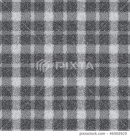 Dotted checkered vector seamless pattern.... - Stock Illustration ...