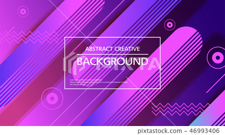 Vibrant backdrop design - Stock Illustration [46993406] - PIXTA
