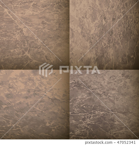 Stone rock. Vector set of textures for decoration - Stock Illustration ...