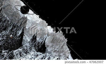 3d render of abstract planet surface. Very... - Stock Illustration ...