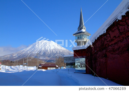 Arishima Memorial Hall and Mt. Yotei (2) - Stock Photo [47066289] - PIXTA