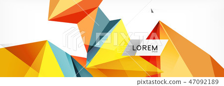 Science background. Abstract triangle pattern.... - Stock Illustration ...