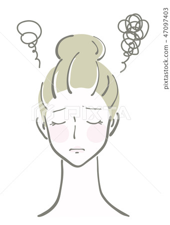 Vector Illustration Material Woman Face Face... - Stock Illustration ...