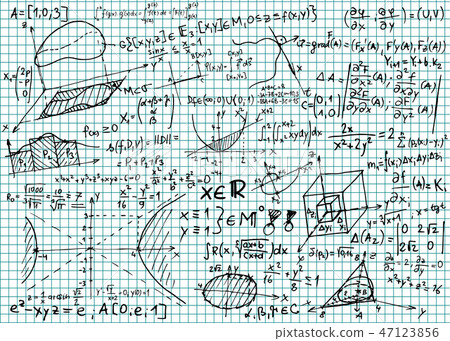 Blackboard Symbols - Stock Illustration [47123856] - PIXTA