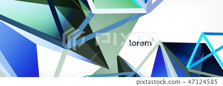 Modern geometric background. Poster template... - Stock Illustration ...