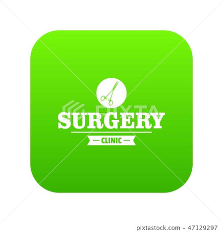 Surgery clinic icon green vector - Stock Illustration [47129297] - PIXTA