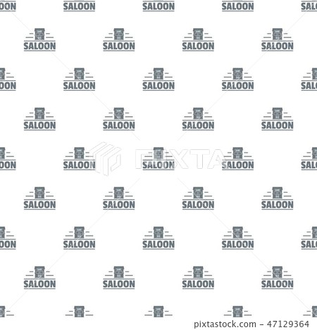 Saloon pattern vector seamless - Stock Illustration [47129364] - PIXTA