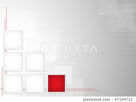 Abstract Squares and Lines Background - Stock Illustration [47144722 ...