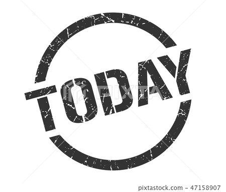 today stamp - Stock Illustration [47158907] - PIXTA