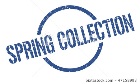 spring collection stamp - Stock Illustration [47158998] - PIXTA