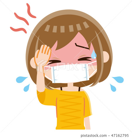 Fever high fever women - Stock Illustration [47162795] - PIXTA