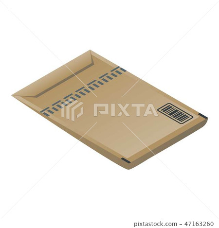 Express parcel delivery icon, isometric style - Stock Illustration ...