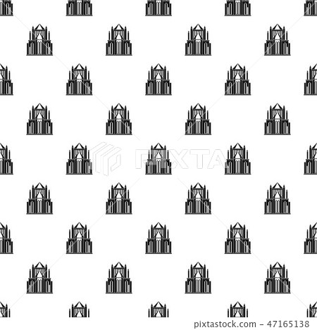 Cathedral pattern vector seamless - Stock Illustration [47165138] - PIXTA