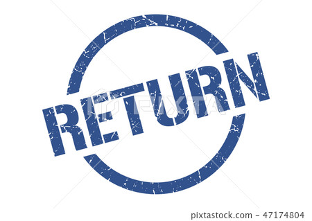 return stamp - Stock Illustration [47174804] - PIXTA