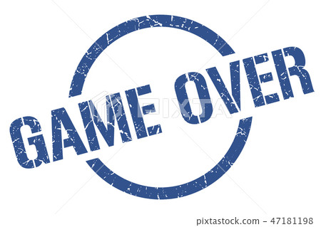 game over stamp - Stock Illustration [47181198] - PIXTA