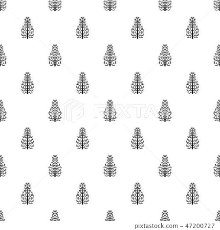 Fir tree pattern vector seamless - Stock Illustration [47200727] - PIXTA