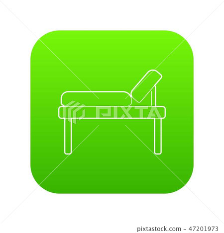 Medical bed icon green vector-插圖素材 [47201973] - PIXTA圖庫