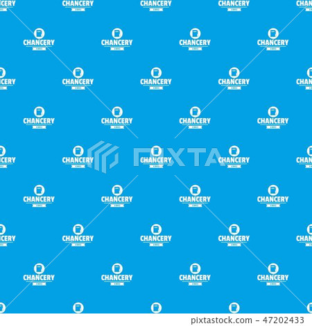 Chancery pattern vector seamless blue - Stock Illustration [47202433 ...