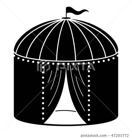 Circus overhang icon, simple style - Stock Illustration [47203772] - PIXTA