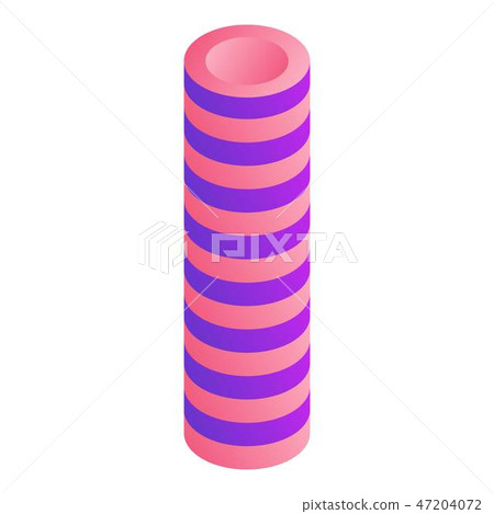 City smart tower icon, isometric style - Stock Illustration [47204072 ...