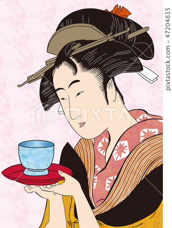 Eminent beauty Rokue selection Re-entered Namba... - Stock Illustration ...