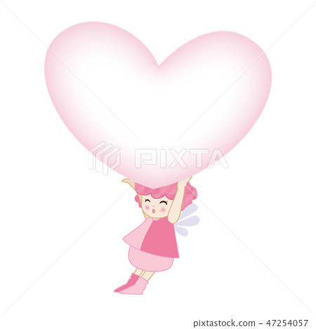 Heart fairy - Stock Illustration [47254057] - PIXTA