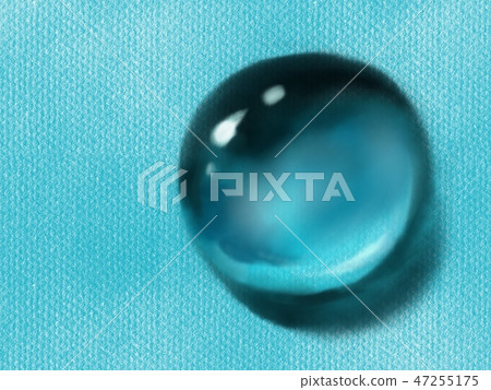 Water drop canvas - Stock Illustration [47255175] - PIXTA