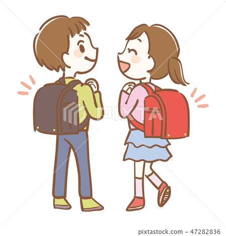 Primary school children's school children - Stock Illustration ...