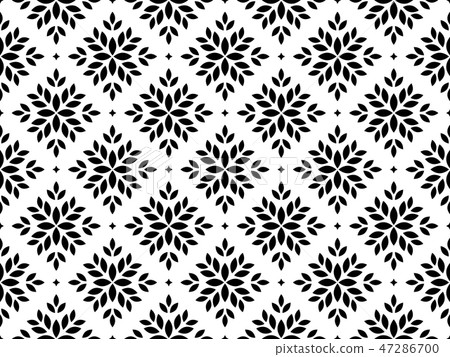 Flower geometric pattern. Seamless vector - Stock Illustration ...