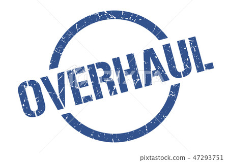 overhaul stamp - Stock Illustration [47293751] - PIXTA
