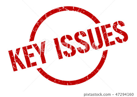 key issues stamp - Stock Illustration [47294160] - PIXTA