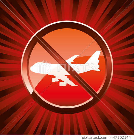 no_flights.eps - Stock Illustration [47302144] - PIXTA