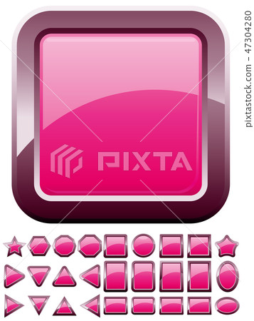Buttons set, part 2 - Stock Illustration [47304280] - PIXTA