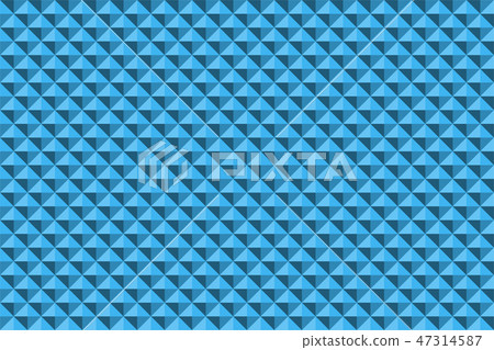 Blue abstract pyramid texture seamless pattern - Stock Illustration ...