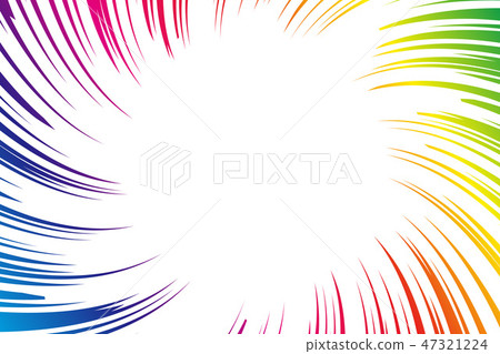 Background, cartoon expression, effect line,... - Stock Illustration ...