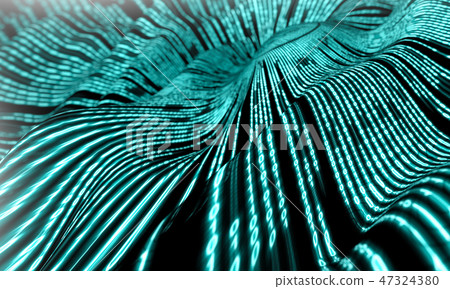 Abstract binary code or language - Stock Illustration [47324380] - PIXTA