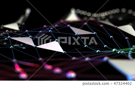 Science and technology.Business and connection - Stock Illustration ...