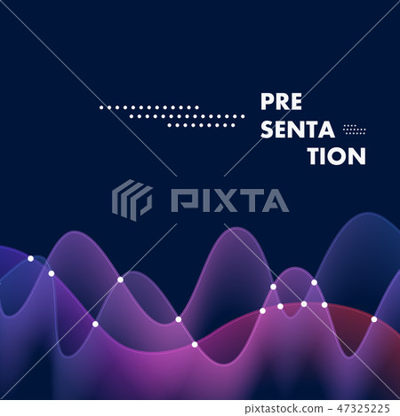 Modern design with dynamic color elements on... - Stock Illustration ...